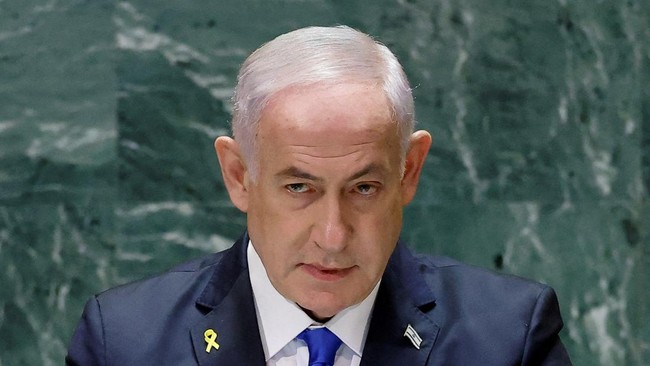 Ruang Sidang Kosong, Netanyahu Ajak Majelis Umum PBB Tebak-tebakan ...